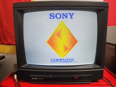 Vintage 1988 Sharp Linytron 19nv68 19' CRT Television No Remote | eBay