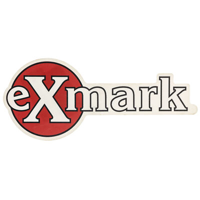 Exmark 126-6877 Logo Decal Lazer Z Pioneer Vantage Turf Tracer Hydro ...