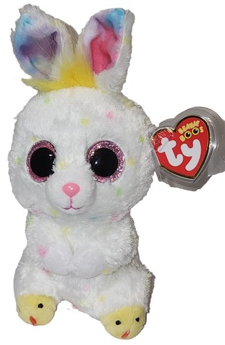 Ty Beanie Boos - DUSTY the Easter Bunny Rabbit 6" NEW MWMTs Stuffed ...