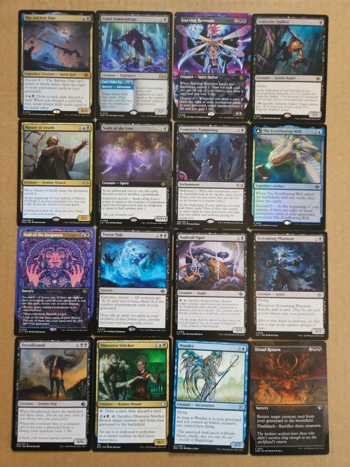 Custom Commander Deck ~ Descend ~ The Ancient One ~ 100 Card EDH Deck ...