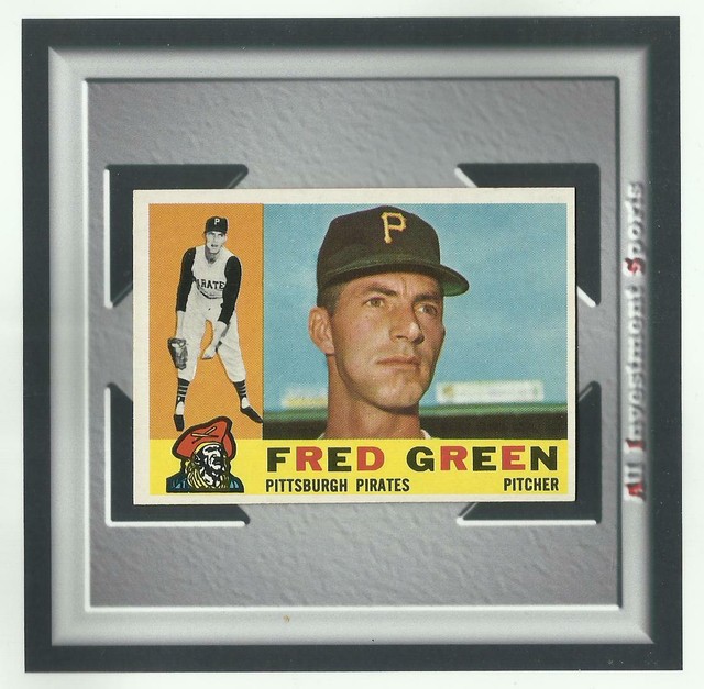 1960 Topps FRED GREEN #272 NM-MT **sharp baseball card** TD88 | eBay