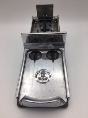 Vintage Monarch Horizontal Coin Slide Arcade Laundry Sticker Machine ...