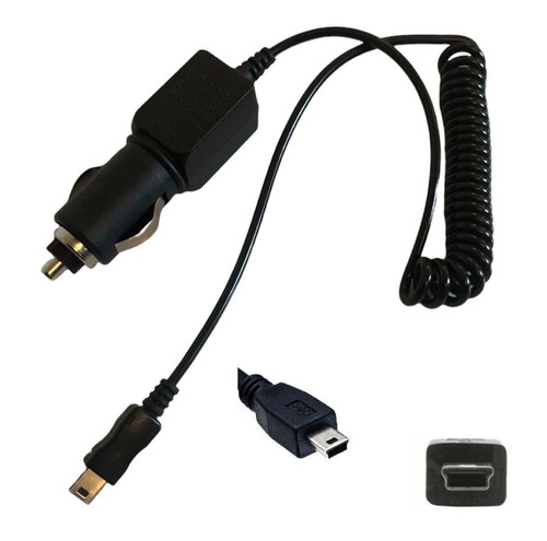 Mini USB In Car Van Charger Power Charging Lead Cable For Garmin Nuvi ...