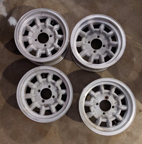 Vintage Western Superlite Minilite Mag Wheels, 14x5.5, VW, 4x82mm, 3 ...