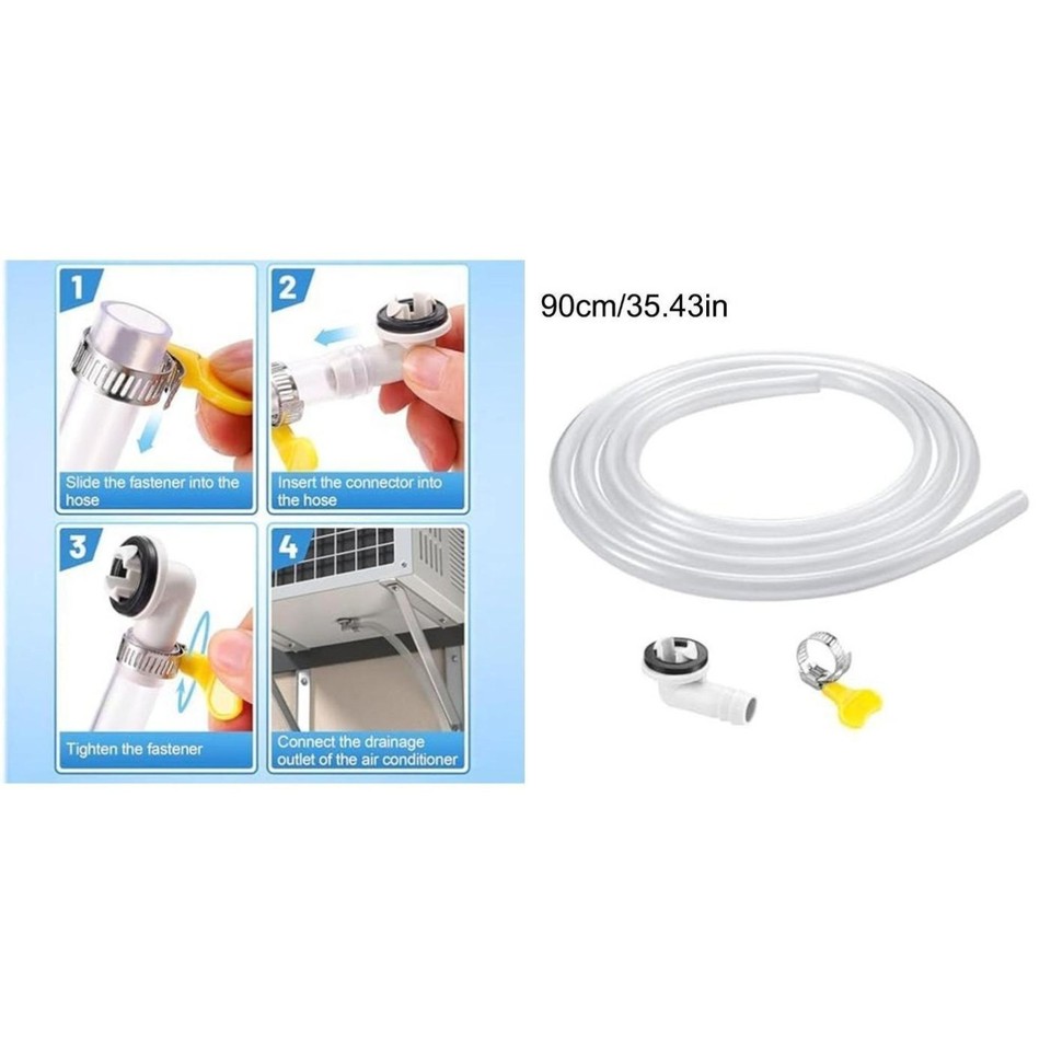 Air Conditioner Drain Pipe Condensate Drainage Solution Easy ...