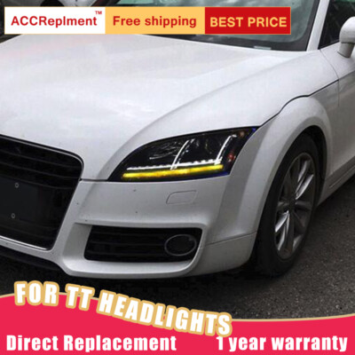 For Audi TT Headlights Assembly 2008-2015 Hid Lens Projector Xenon Head ...