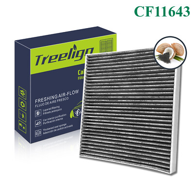 CF11643 Carbon Cabin Air Filter For Audi A3 S3 Volkswagen Golf Jetta ...