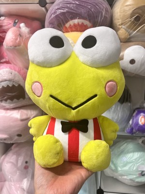 12” Keroppi Plushie Red Shirt Sanrio Hello Kitty and Friends Cuddly ...