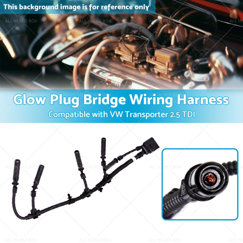 Glow Plug Bridge Wiring Harness 070971277B Suitable for VW Transporter ...