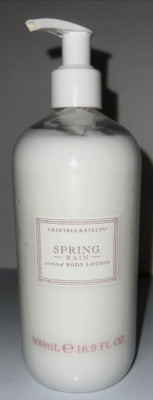 CRABTREE & EVELYN SPRING RAIN SCENTED BODY LOTION 16.9 FL. OZ ...