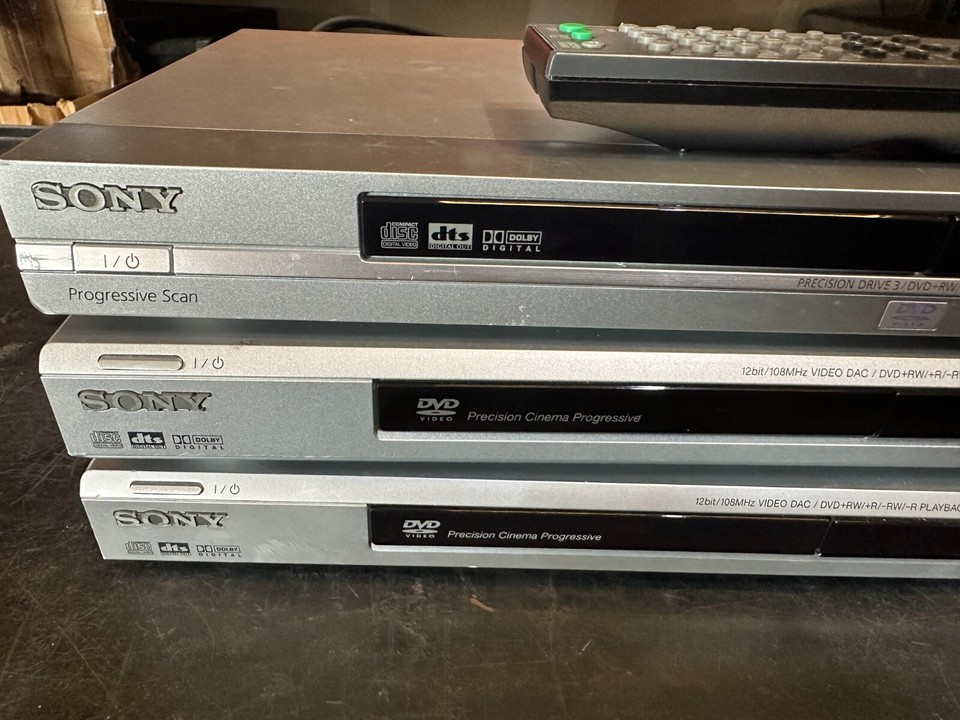 Lot of 4 SONY DVD players! ALL TESTED AND WORKING! | eBay