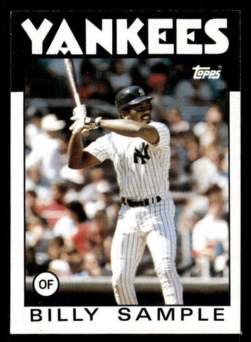 Billy Sample New York Yankees 1986 Topps #533 | eBay