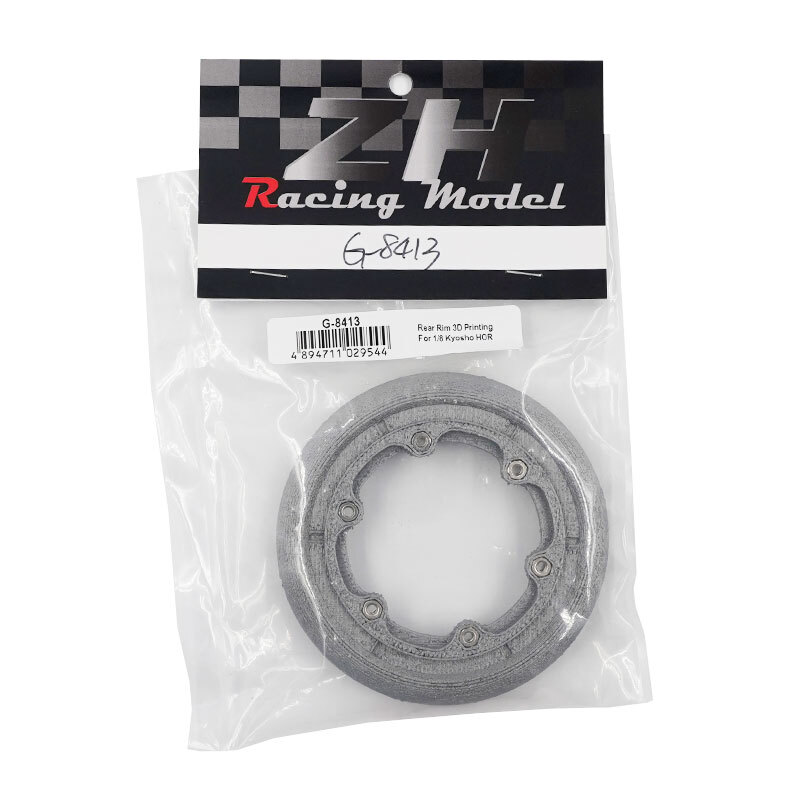 ZH Racing 3D Printing Rear Rim Grey For 1/8 Kyosho HOR #G-8413 | eBay