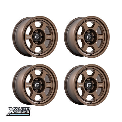 Fuel Off-Road Fc860 Hype Matte Bronze 17X8.5 6X139.7 -10mm (Set of 4 ...