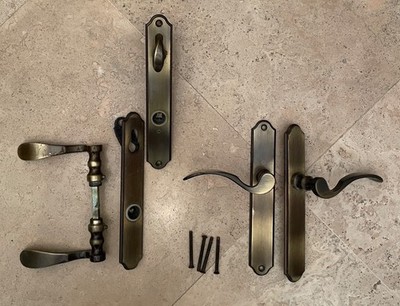 Hoppe Multi Point Active Handle Set and Dummy Set for Double Door | eBay