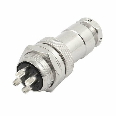 Aviation Connector Mounting Metal Waterproof 250V 10A Male + Female ...