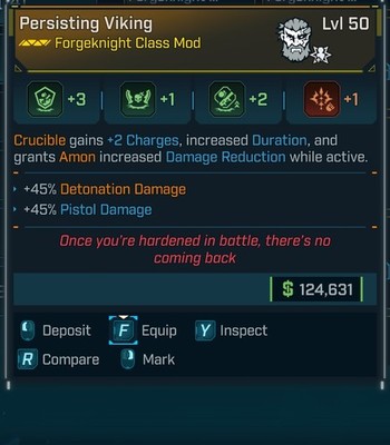 Borderlands 4 🎉 Persisting Viking [DetonateDMG/PistolDMG] | eBay UK