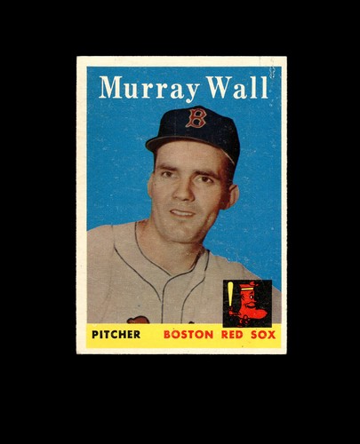 1958 Topps 410 Murray Wall VG-EX #D1,386259 | eBay