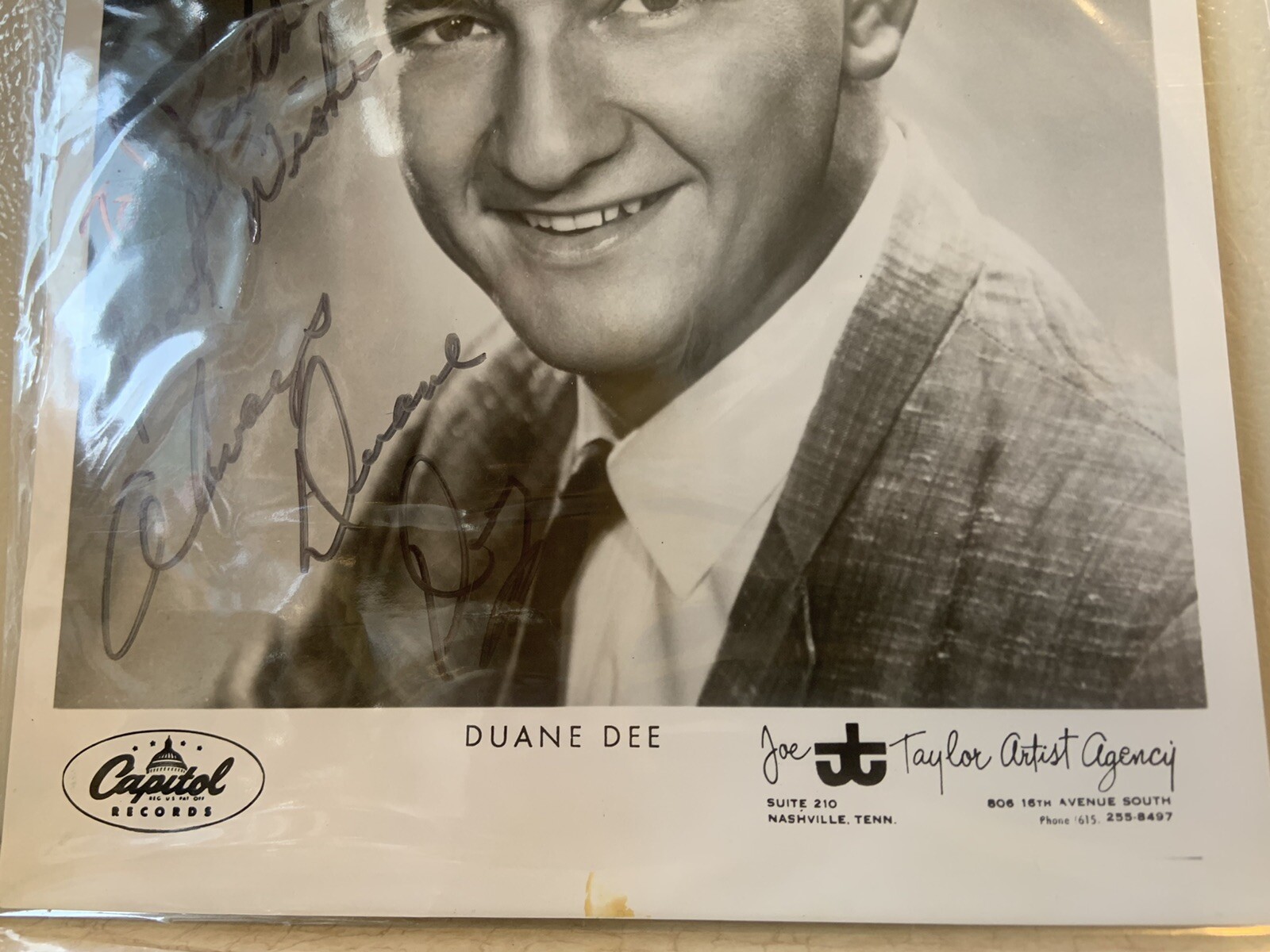 Autographed Promotional Photo of Duane Dee 8 x 10 Country Music | eBay