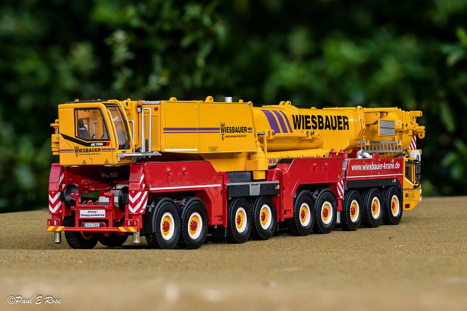 Demag AC700-9 Mobile Crane - Wiesbauer IMC 1:50 Scale Diecast Model #33 ...