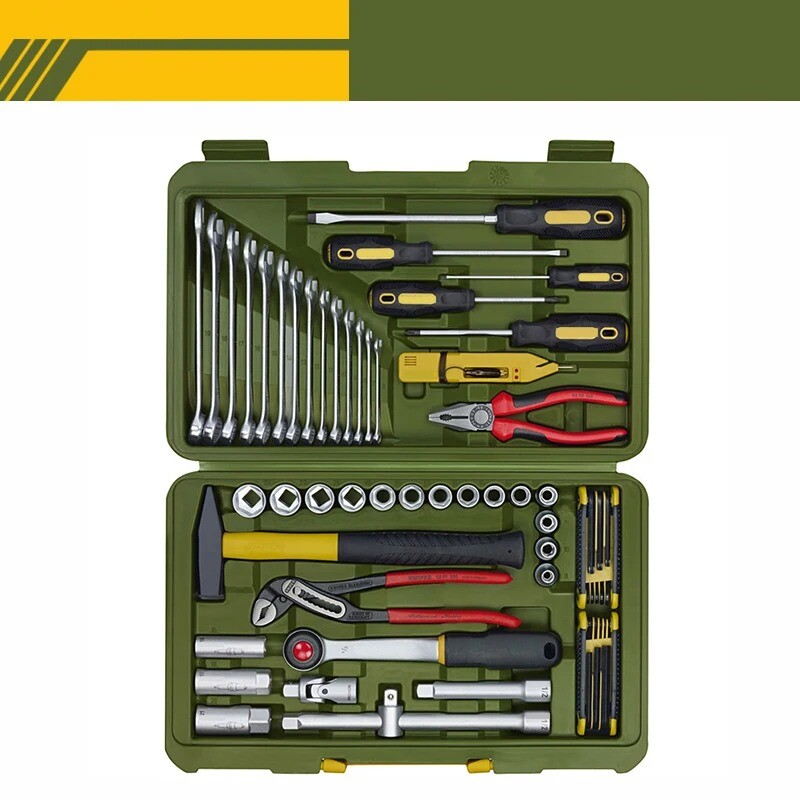 Car Repair Kit Repair Socket Ratchet Wrench with Vehicle Tool Kit ...