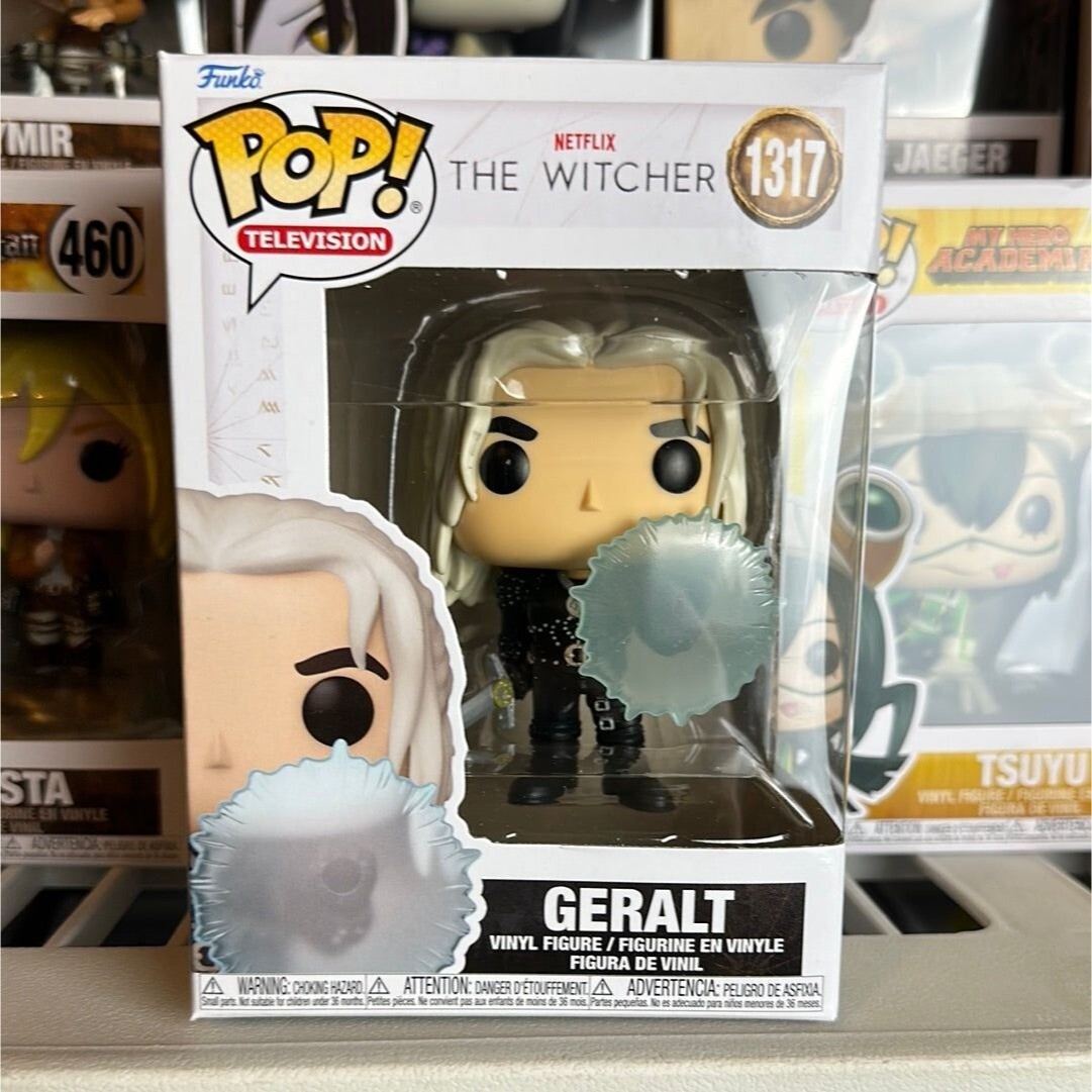 Funko POP! Television The Witcher Geralt Figure #1317! 889698674249 | eBay
