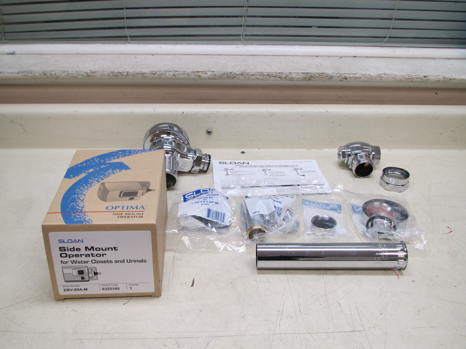 Sloan 110 DFB SMO / 2LRZ5 Automatic Flush Valve 3.5 GPF w/ EBV-89A-M ...