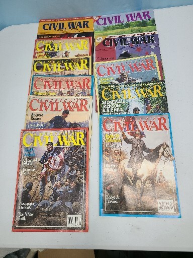 Vintage Lot of 11 "America's CIVIL WAR" Magazine 1990s | eBay