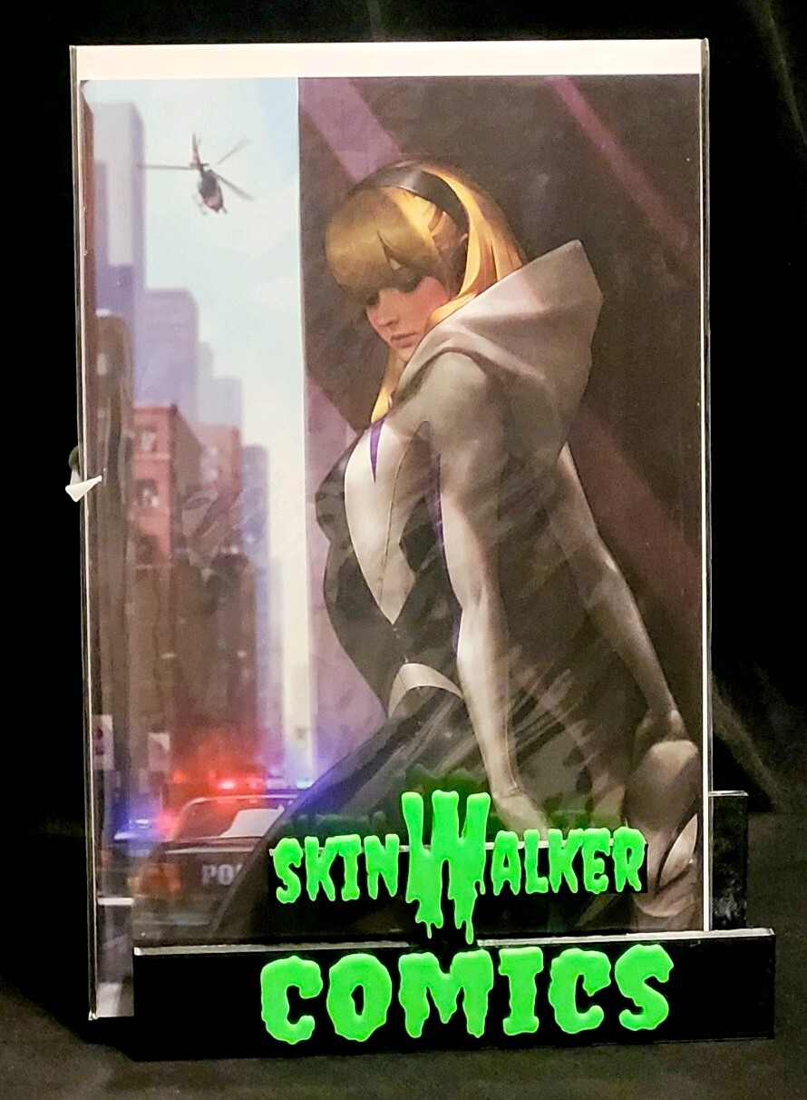 Amazing Spider-man #47 Jeehyung Lee Spider-Gwen Golden Apple Virgin ...
