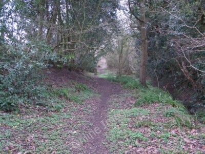 Photo 6x4 Gate across footpath Tattle Bank Path and stream on parallel ...