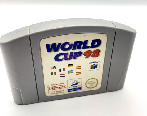 World Cup 98 Nintendo 64 N64 Originale Testato E Funzionante | eBay