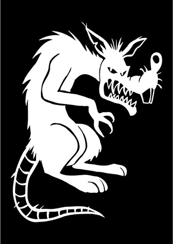Evil Zombie Rat Decal Rodent Car Truck ATV Window Vinyl Sticker | eBay