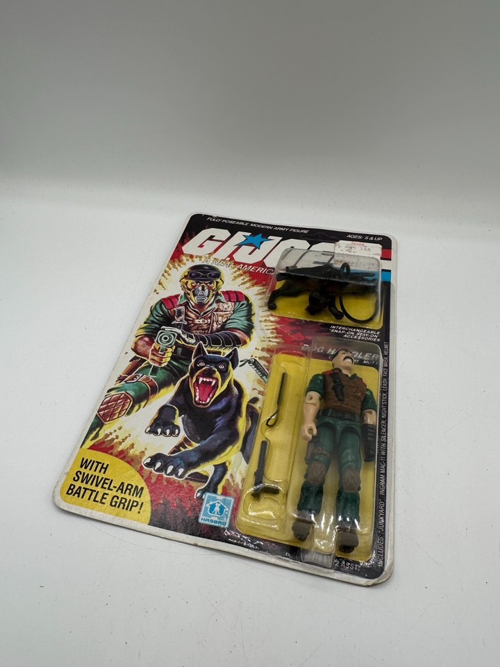 GI Joe 1983 Dog Handler Mutt Junkyard Action Figure Vintage Factory ...