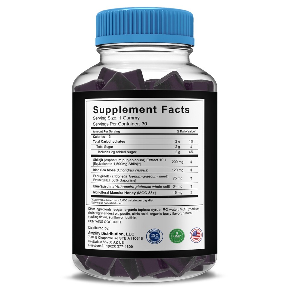 (5 Pack) Iron Boost Pro Performance Gummies, IronBoost Pro (5 Month ...
