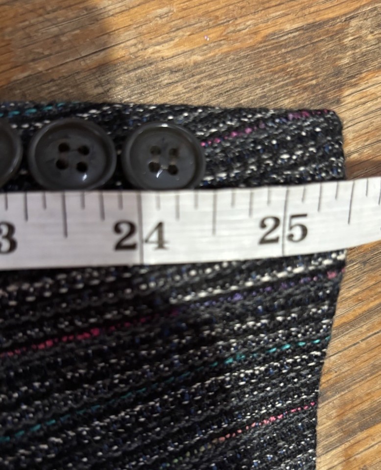 1980s San Marino Blazer Mens 44R Grey Striped Made In Italy Multicolour ...