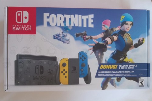 Nintendo Switch x FORTNITE - Wildcat Bundle (Code NOT USED) New In Box ...