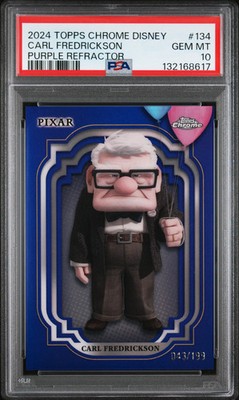 2024 Topps Chrome Disney Carl Fredrickson #134 PSA 10 | eBay