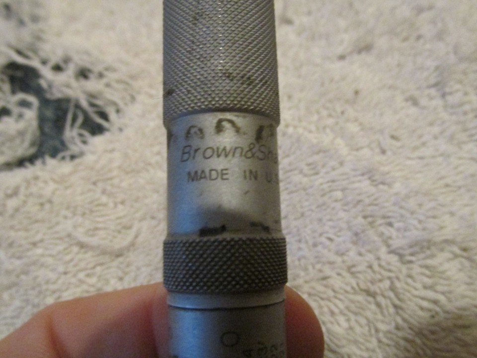 brown & sharpe multi anvil micrometer Machinist’s Precision tool Boeing ...