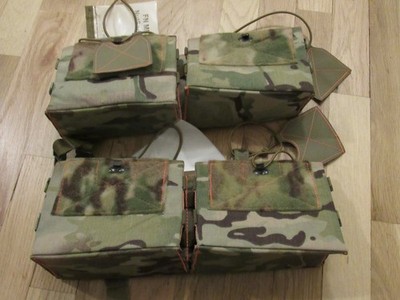 Tactical Tailor FN MK48 7.62 double nutsack carrier multicam pouch pair ...
