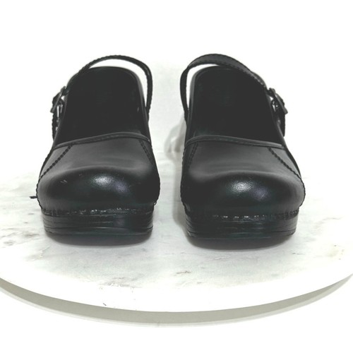 DANSKO Women’s Marcelle Black Leather Mary Jane Comfort Shoes Size 39 ...