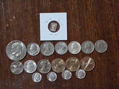 Lot of 18 Different US Coins | Silver + More | Ranging Conditions | eBay