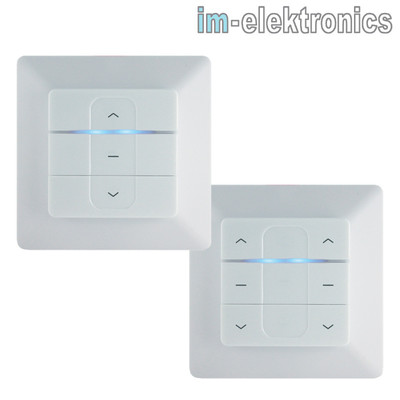 1 oder 2 Kanal Wandsender Funk Sender Fernsteuerung Fernbedienung ...