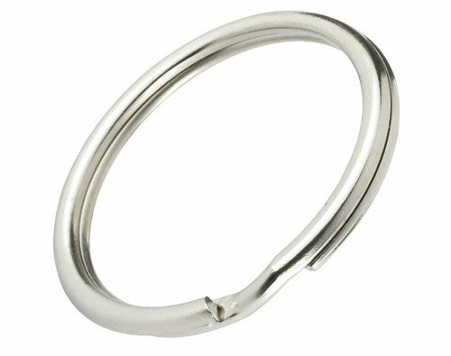 1000 Pcs - 1" Key Rings - Heat Treated Heavy Duty - Premium Split Ring ...