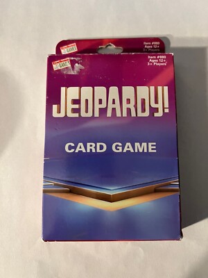 Jeopardy Card Game New | eBay