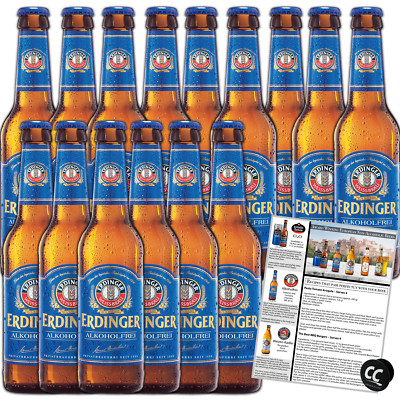 Erdinger Alkoholfrei Non Alcoholic Beer 15 Pack, Award Winning Beer ...