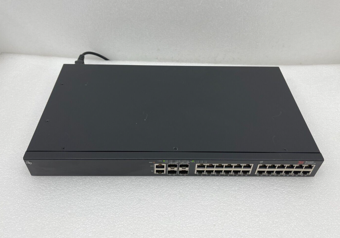 BROCADE ICX6450-24 24 PORTS ETHERNET SWITCH - Good Condition / FREE ...