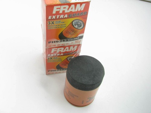 (2) Fram PH5343 Oil Filter Replaces 51357 L14610 PH2867 F12Z-6731-B ...