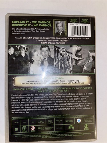 One Step Beyond: The Official First Season (DVD, 2009, 3-Disc Set) 50th ...