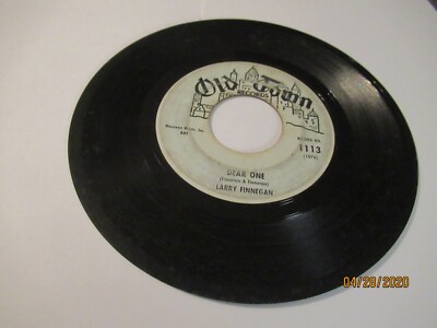 Larry Finnegan: Dear One / Candy Lips / 45 Rpm 1961 | eBay