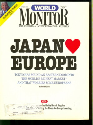 1990 World Monitor: Japan & European Markets/Meaning of Nelson Mandela ...